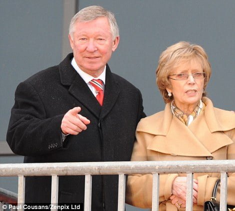 Cathy Ferguson is Alex Ferguson's wife