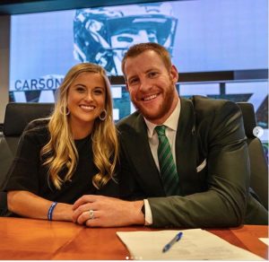 Carson Wentz's Pretty Wife Madison Oberg (Bio, Wiki)