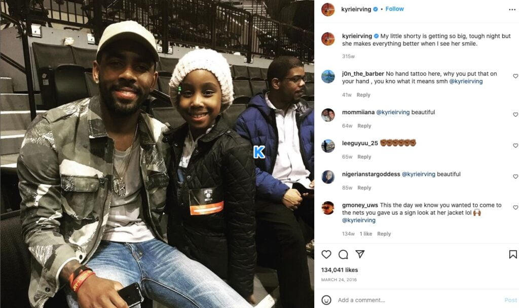 Kyrie Irving Girlfriend Marlene Wilkerson (Goldennn_xo)