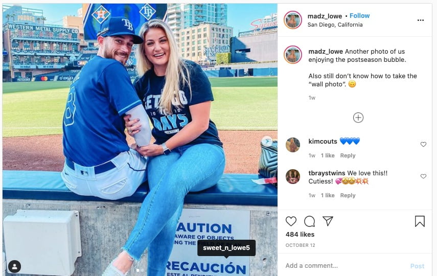 Meet Brandon Lowe's wife Madison Lowe (Bio, Wiki)