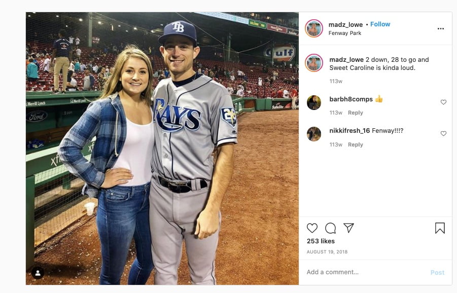 Meet Brandon Lowe's wife Madison Lowe (Bio, Wiki)