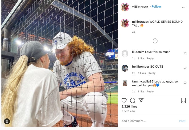 Meet Dustin May's girlfriend Millie Trautner (Bio, Wiki)