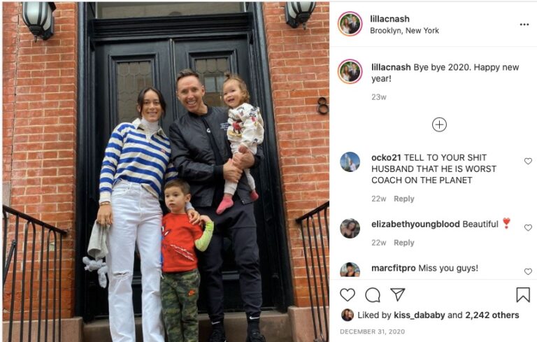 Steve Nash Wife Lilla Frederick