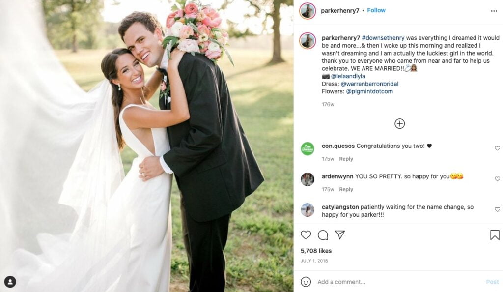 Hunter Henry Wife Parker Henry (Bio, Wiki)