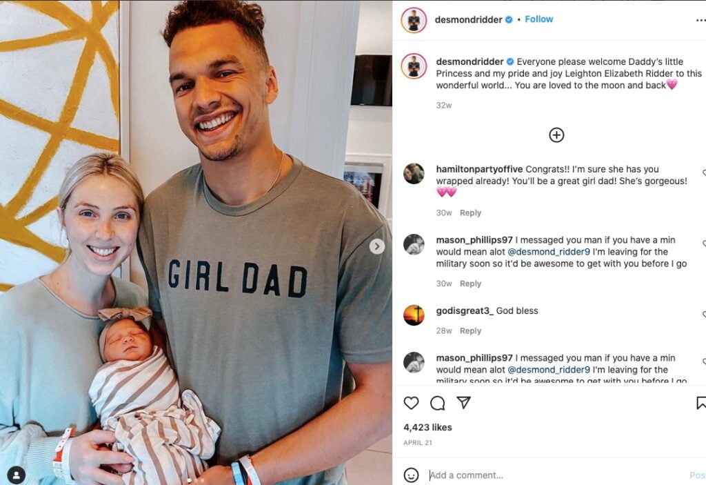 Desmond Ridder Girlfriend Claire Cornett (Bio, Wiki)