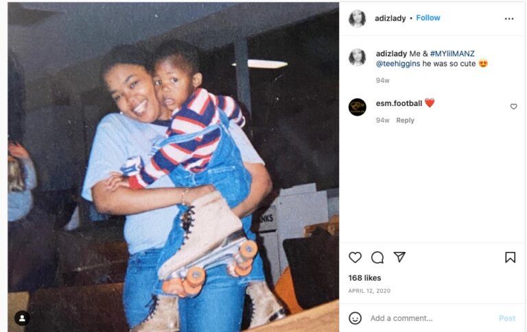 Tee Higgins Mother Camilla Stewart (Bio, Wiki)