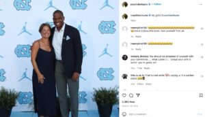 UNC Coach Hubert Davis Wife Leslie Davis (Bio, Wiki)