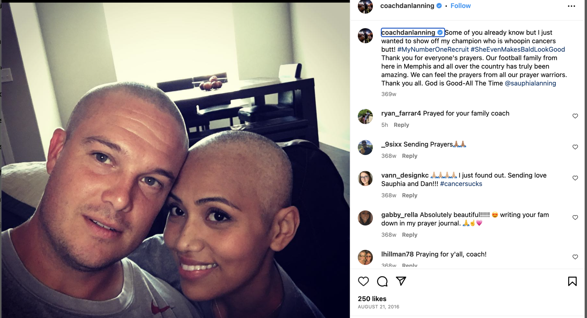 Dan Lanning Wife Sauphia Lanning (Bio, Photos)